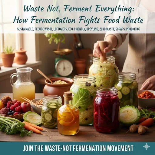 Waste Not, Ferment Everything: How Fermentation Fights Food Waste ...